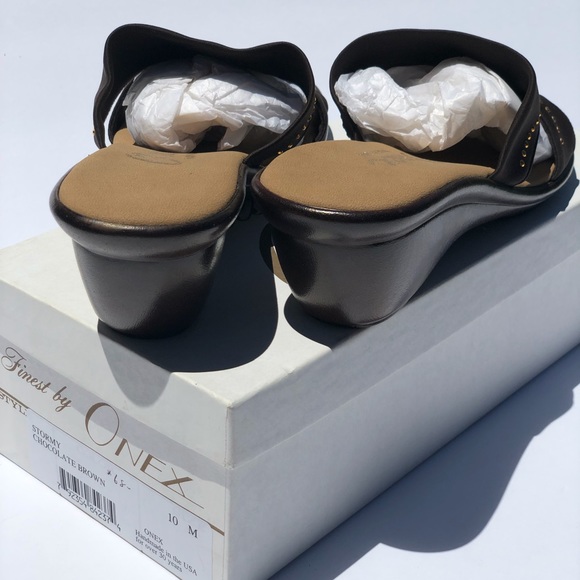 Onex | Shoes | Finest By Onex Stormy Chocolate Brown Sandals | Poshmark